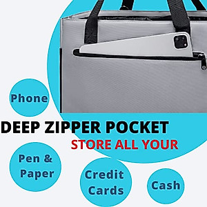 DERABY Cleaning Caddy with Handle and Shoulder Strap Organizer for Cleaning Supplies