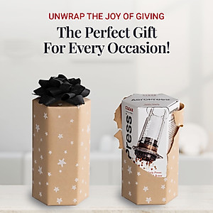 AeroPress Clear Coffee Press – 3 in 1 brew method combines French Press, Pourover, Espresso - Full bodied coffee without grit or bitterness - Small portable coffee maker for camping & travel