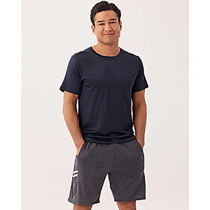 Real Essentials - Pack of 5 Men’s Active Quick Dry Fit Crew Neck T-Shirts Athletic Gym Workout Short Sleeve Tee Tops Camisas para Hombres Summer - XX-Large - Set 15