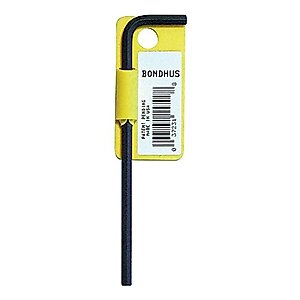 Bondhus 15705 3/32" Ball End L-Wrench, Multi, One Size