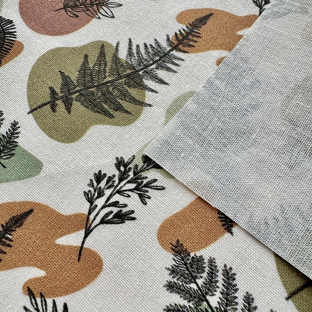 Precut Quilting Fabric Squares – 100% Cotton 60pcs 8 x 8 inches (20cm x 20cm) Sewing Fabric Bundle for Patchwork and Crafts, Turkish Cotton (Eco Style, #10)