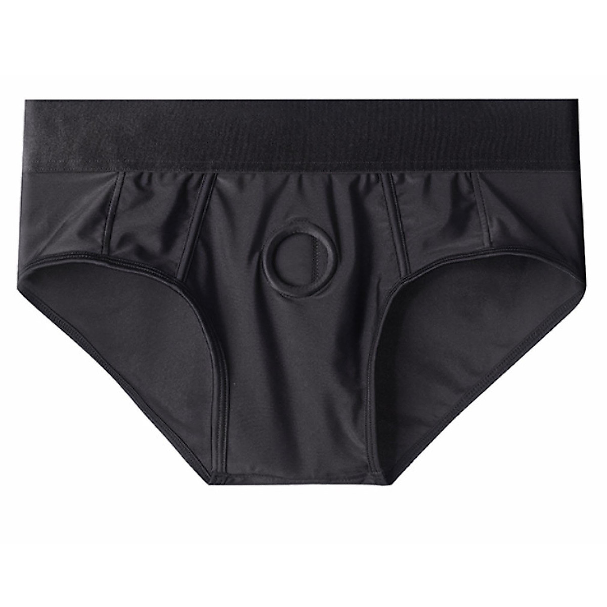 Same Sex Lingerie with Single Hole Drawstring Pants can accommodate Dildo