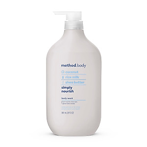 Method Body Wash, Simply Nourish, Paraben and Phthalate Free, Biodegradable Formula, 28 oz (Pack of 1)