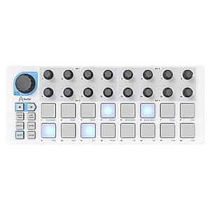 Arturia - BeatStep - Compact MIDI Controller & Sequencer with Creative Software for Recording - 16 Pads, 16 Encoders