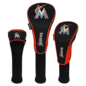 Team Effort Miami Marlins Set of Three Headcovers