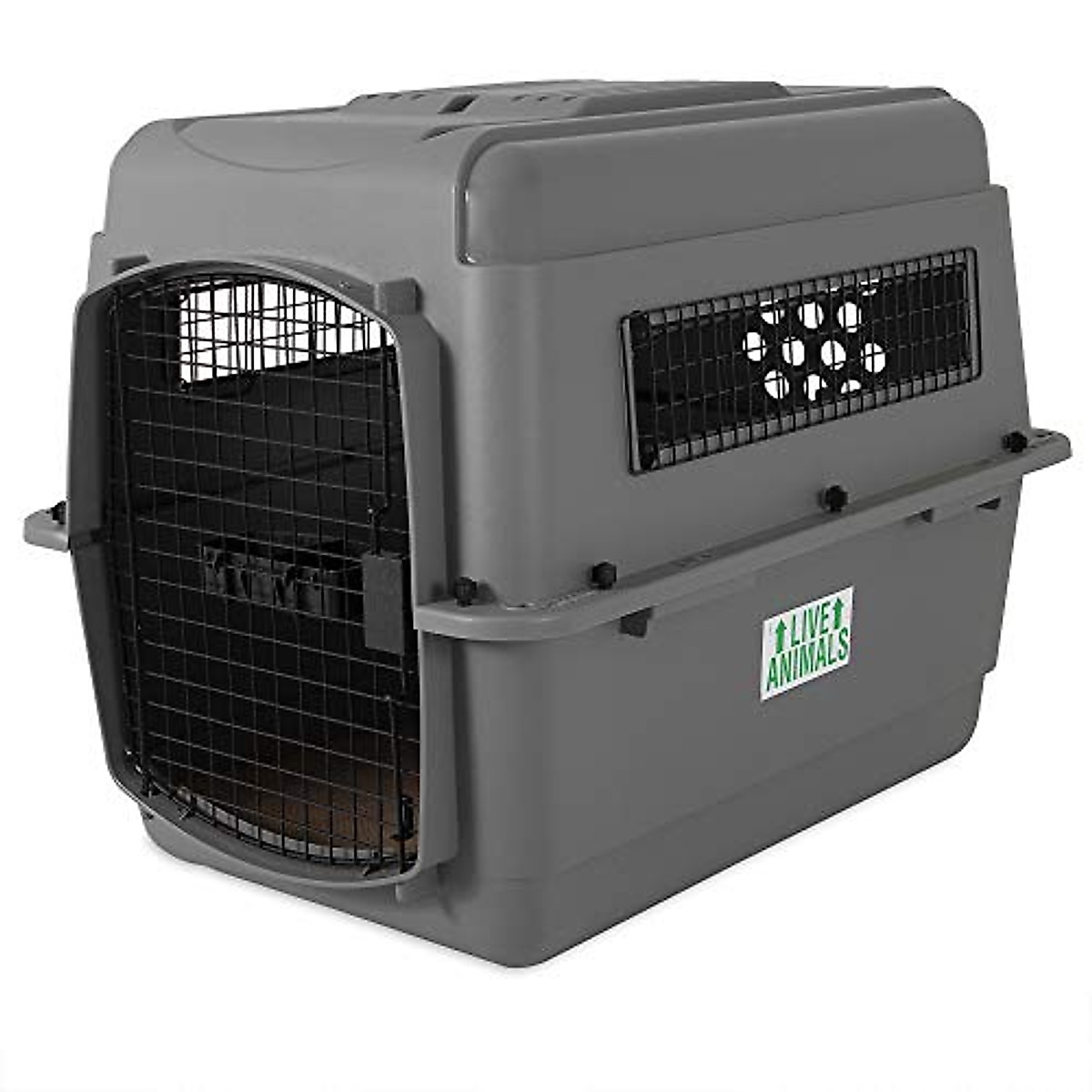 Petmate Sky Kennel - For Air and Travel, Airline Approved Dog Crate for Pets 30-50 lbs, Heavy Duty Dog Kennel, Made in the USA- 32 Inches