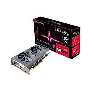 Sapphire Technology Sapphire Pulse Radeon RX 580 DirectX 12 11265-05-20T 8GB 256-Bit GDDR5 PCI Express 3.0 x16 CrossFireX Support ATX Video Card