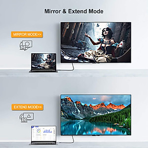CableCreation Active DP to HDMI Cable HDR 4K@60Hz 2K@144Hz 1080P@144Hz, 8FT Unidirectional DisplayPort to HDMI Monitor Cable, DP 1.4 to HDMI 4K Braided, Support Eyefinity Multi-Display, Aluminum