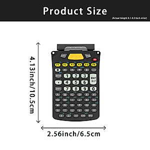 CARPSDZY 58-Keys MC9300 Standard Alpha Numeric Keypad Replacement for Zebra Symbol MC930B-G Barcode Scanner Handheld PDA Mobile Computer, Responsive Keyboard (KYPD-MC9358ANR-01, KYPD-MC9358ANR-10)