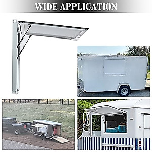 Concession Window w/Awning 60" W x 36" H Food Truck Serving Window Benefits for Your Food Truck or Trailer