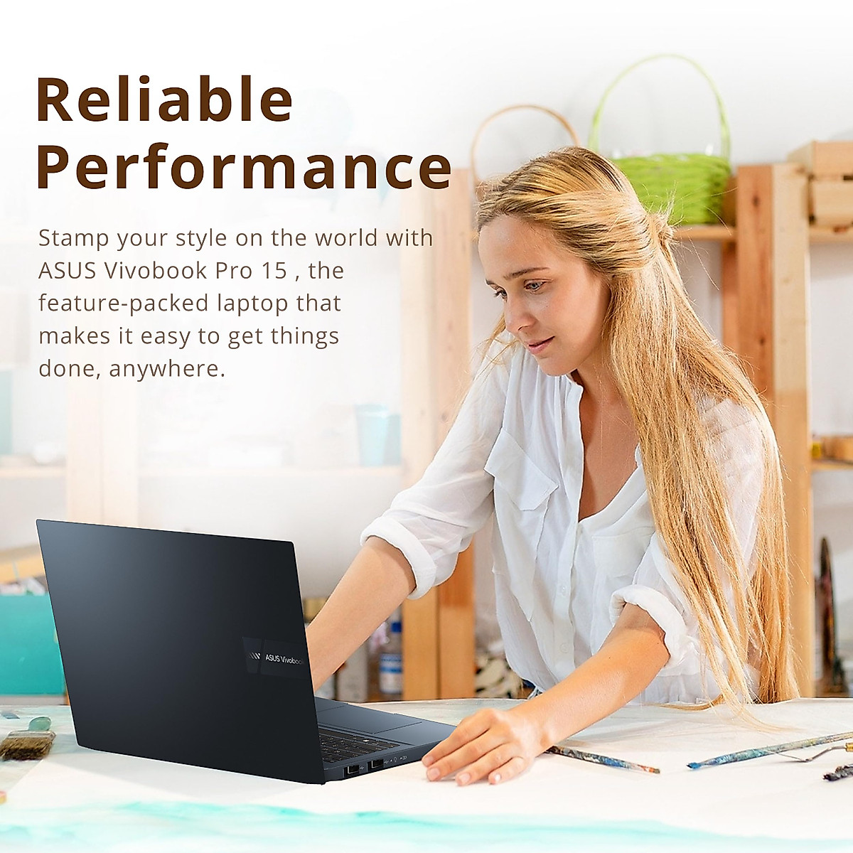 2022 ASUS VivoBook 15 15.6" FHD Touchscreen Laptop Computer, Intel Core i3-1115G4 Processor, 8GB RAM, 256GB SSD, Backlit Keyboard, Intel UHD Graphics, VGA Webcam, Win 10S, Gray, 32GB SnowBell USB Card