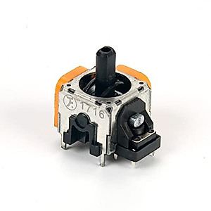 Grafken Replacement for PS5 3D Joystick Analog Grips Controller Repair Part 3Pin 3D Analog Stick Joystick Sensor Module