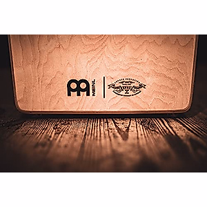 Meinl Percussion Artisan Edition Cajon with Internal Strings for Snare Effect, Baltic Birch/Brown Eucalyptus — Made in Spain — Tango Line, 2-Year Warranty (AETLBE)