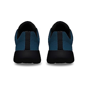 Men Women Halloween Pumpkin Shoes Unisex Fashion Breathable Running Sneakers Lightweight Casual Sports Shoes Black Size 9