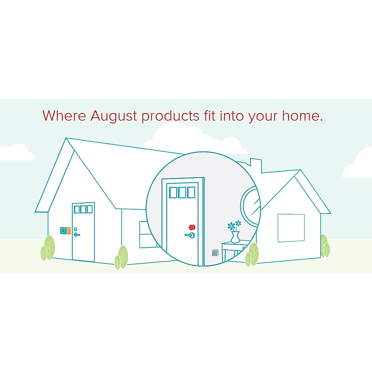 August Smart Lock, 2nd Generation, HomeKit enabled (Silver)