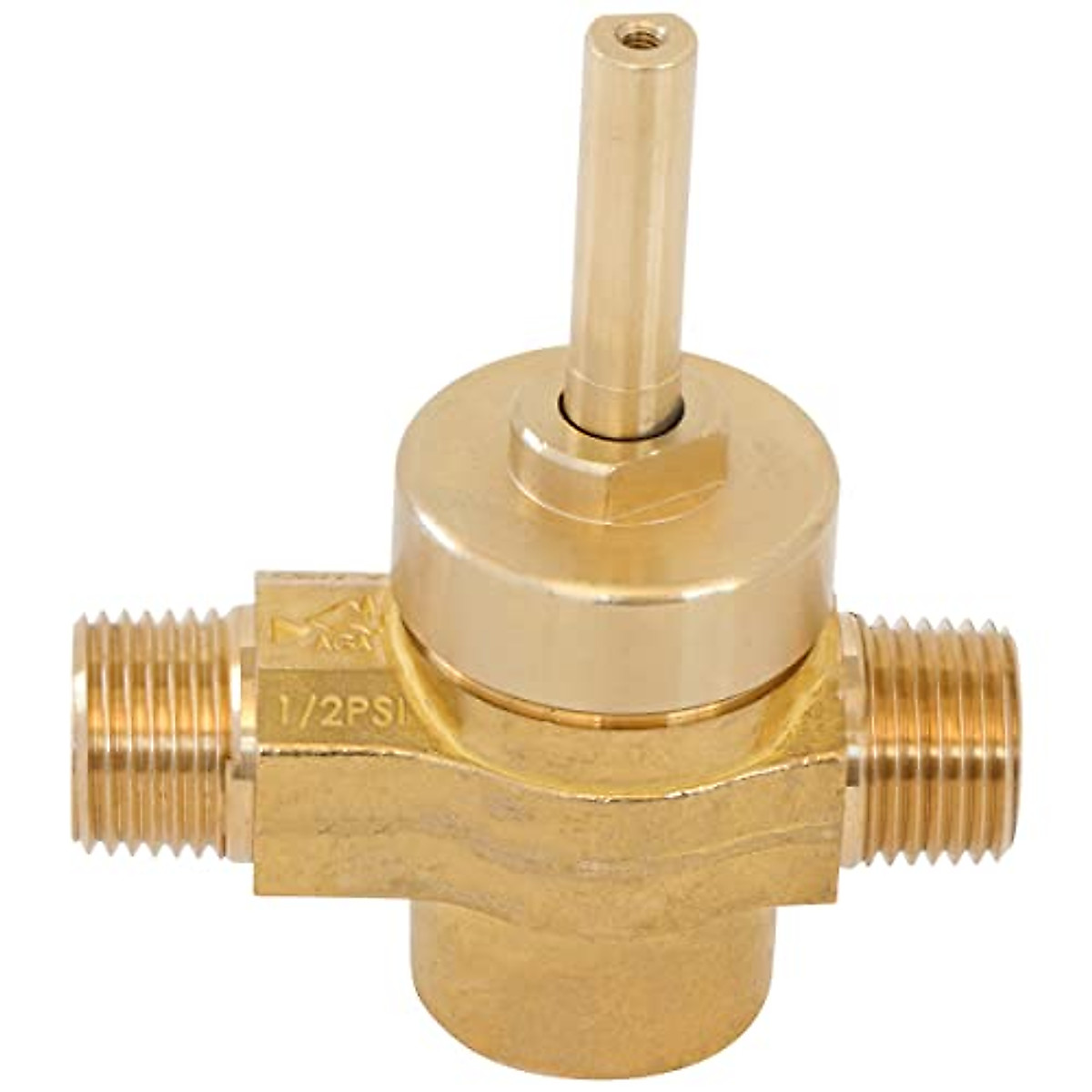Endurance Pro WR-GV Wok Gas Valve with Handle for Commercial Wok Range, CSA Approved, 1/2" NPT X 1/2" NPT 1/2 PSI, For Jade 4418600000, Imperial 16201620