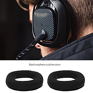 Pair of Replacement Soft Velour Headphones Earpads Foam Ear Pads Cover Cushions Compatible with Astro A40 TR A50 Headset Ear Cushion Repair Parts