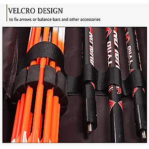 tonchean Takedown Recurve Bow Case Hard, ABS Hard Shell Recurve Bow Case, Long Bow Case Lightweight Travel Bow Case for Hunting Shooting Practice