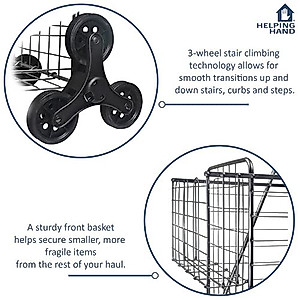 Helping Hand FQ39909 Stair Climb W/ 2Nd Basket, Multi