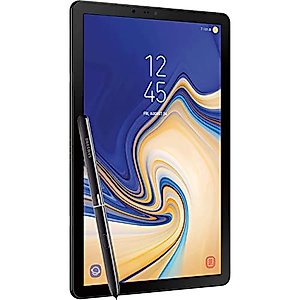 Samsung Galaxy Tab S4 10.5in (S Pen Included) 64GB, Wi-Fi, Verizon, Tablet - Black (Renewed)