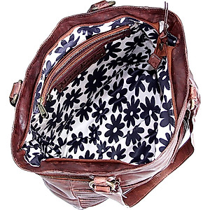 Nino Bossi Flossie Tote (Cognac)