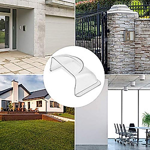 Plastic Rain Cover, Waterproof PV Plastic Rain Cover Waterproof Shell for Door Access Control Keypad Controller Rainproof Cover Sell Protector,Ring doorbell Cover