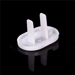 LILYRIN 50Pcs Anti Electric Shock Plugs Protector Cover Cap Power Socket Electrical Outlet Baby Children Safety Two holes