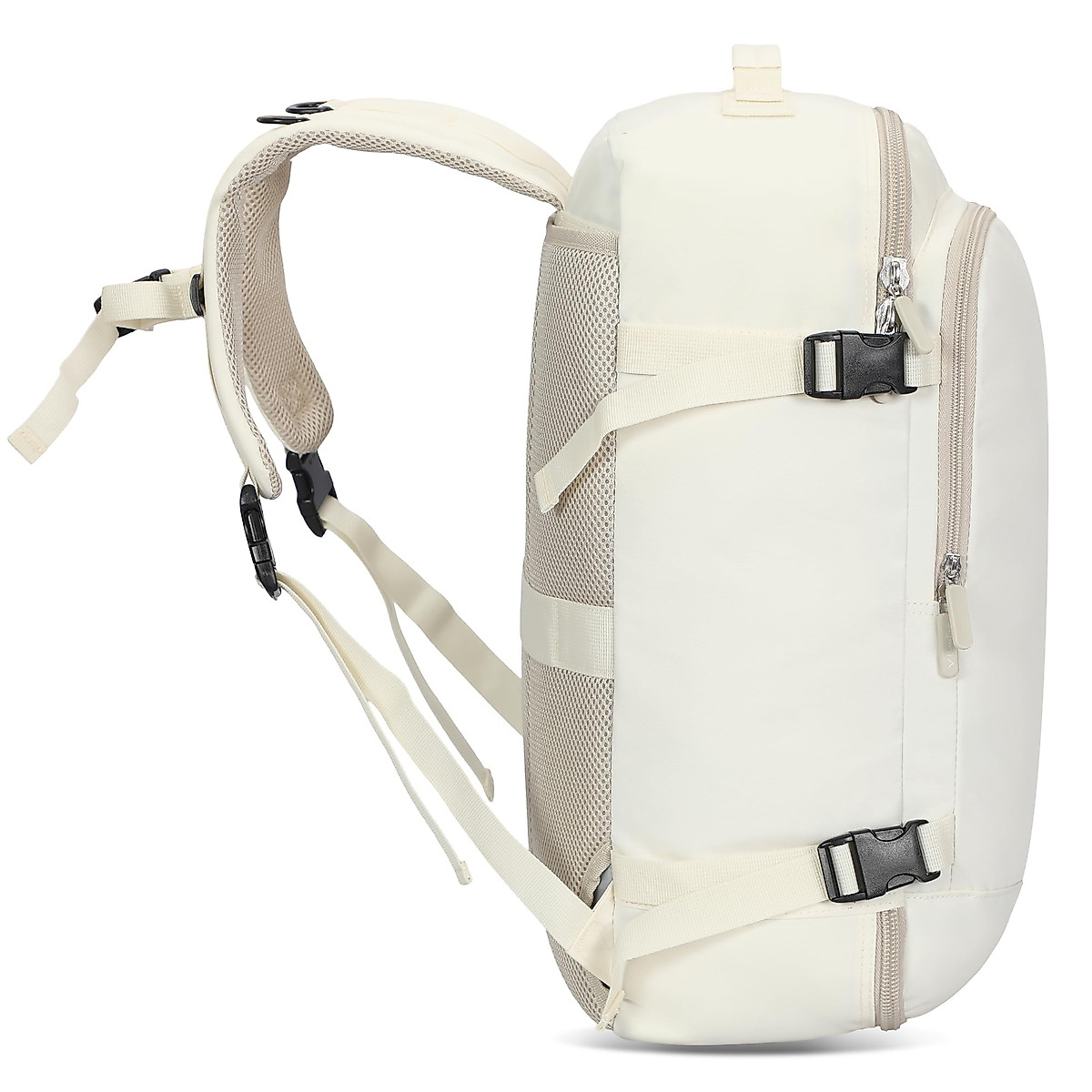 Hynes Eagle Carry on Backpack 38L Large Travel Backpack for Women Flight Approved Weekender Bag Laptop Backpack Men 15 inches Black 2017