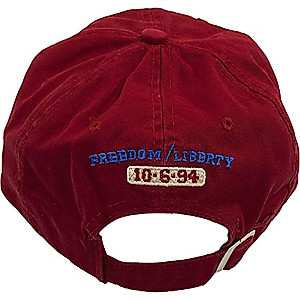 Grateful Dead Men's Standard Liquid Blue Philly 94 Baseball Hat, Red, One Size