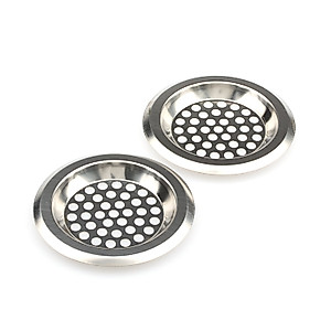 Kitchen and bathroom sink strainer stainless steel, Bathub drain cover, Sink drain protector, Bathroom sink drain strainer (Pack of 2)