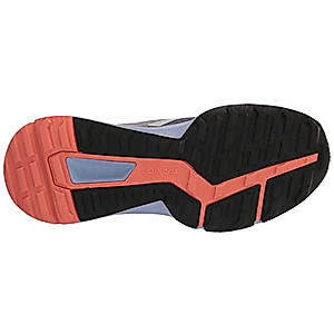 adidas Men's Terrex Soulstride Trail Running Shoe, Silver Violet/Crystal White/Coral Fusion, 8