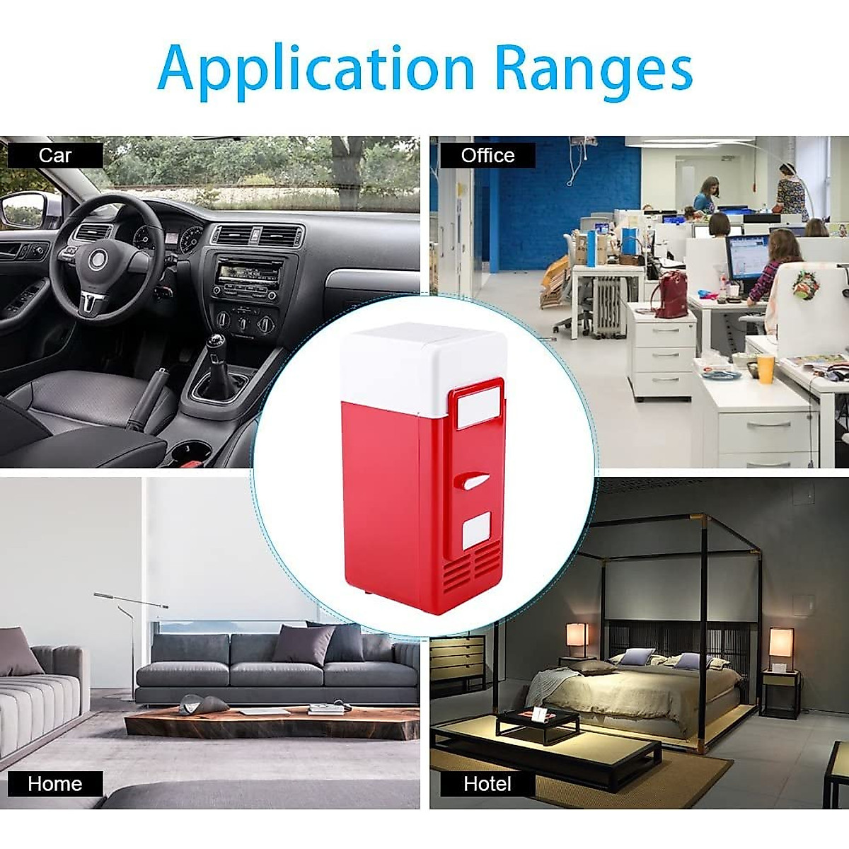 Generic Mini USB Fridge (RED)