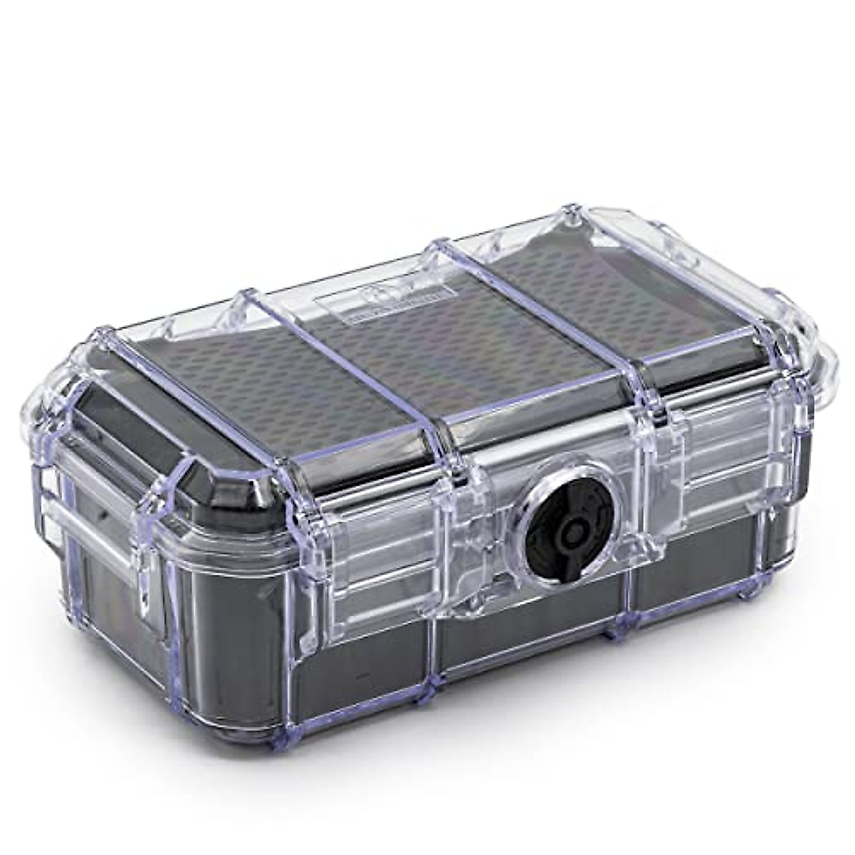 Evergreen 57 Waterproof Dry Box Protective Case - Travel Safe/Mil Spec/USA Made - for Cameras, Phones, Ammo Can, Camping, Hiking, Boating, Water Sports, Knives, & Survival (Clear)