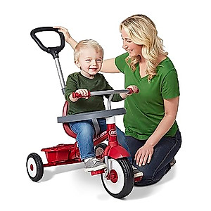 Radio Flyer 456 Stroller Tricycle, Red