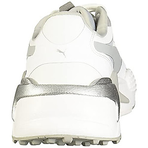 Puma Men's Rs-G Golf Shoe, Puma White-Quiet Shade-Quarry, 10