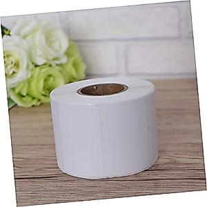 Ciieeo 3pcs Thermal Sticker Labels Thermal Sticker Paper Thermal Paper Labels Shipping Supplies Printable Tags Blank Sticker Printer Clear Sticker Paper White Labeling Heat Sensitive 4X