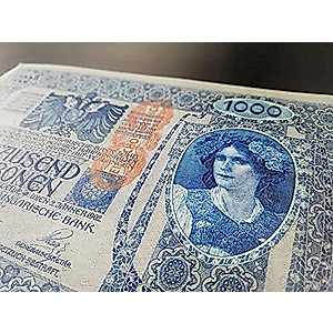 World Paper Money: 10 Languages Banknote Issued by the Austro-Hungarian Empire 1902 - Elevate Your Foreign Currency Collection with Old Banknotes and complete your Album. Certificate of Authenticity