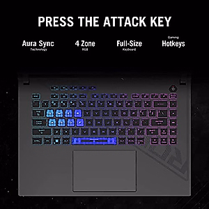 ASUS ROG Strix G16 Gaming Laptop 2023 | 16" 165Hz FHD+ Display | Intel i7-13650HX 14-Core 64GB DDR5 4TB SSD | NVIDIA GeForce RTX 4060 8GB WiFi 6E Thunderbolt RGB Backlit RJ45 | Win 11 | TLG 32GB USB