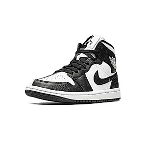 Jordan Womens WMNS Air 1 Mid SE DR0501 101 Split Black White - Size 11W