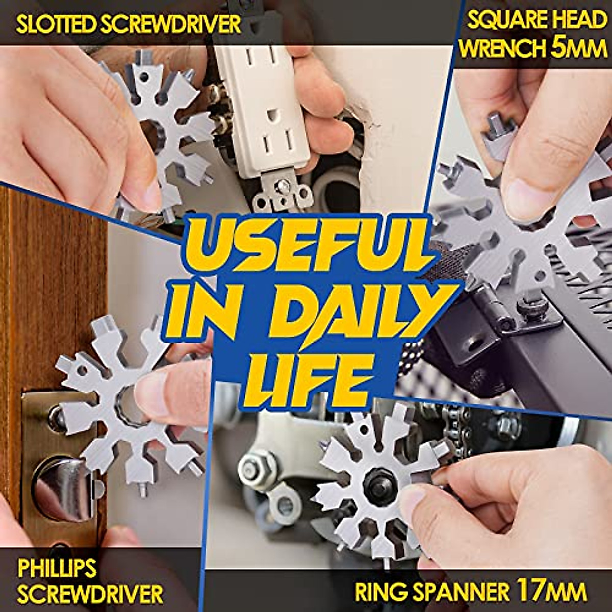 Tool Gifts for Men and Women-2 Pack Multitool Pen Construction Tools, Pen Tool Gadget for Men Women,Gifts Ideas for Engineer Woodworkers Carpenter and 20 in 1 Multi Tool Cool Gadgets for Men