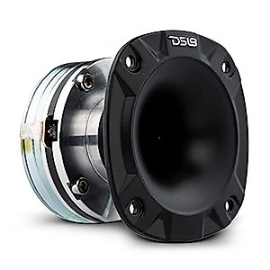 DS18 PRO-DRNSC1.5DK 1" Throat Neodymium Driver with 1.5" Composite Polyamide Voice Coil with Horn. Extremely Loud - PRO Tweeters are The Best in The Pro Audio and Voceteo Market - 1 Speaker