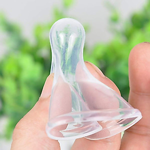 Artibetter 4pcs Contact Nipple Shield Silicone Nipple Shield for Breastfeeding Mothers