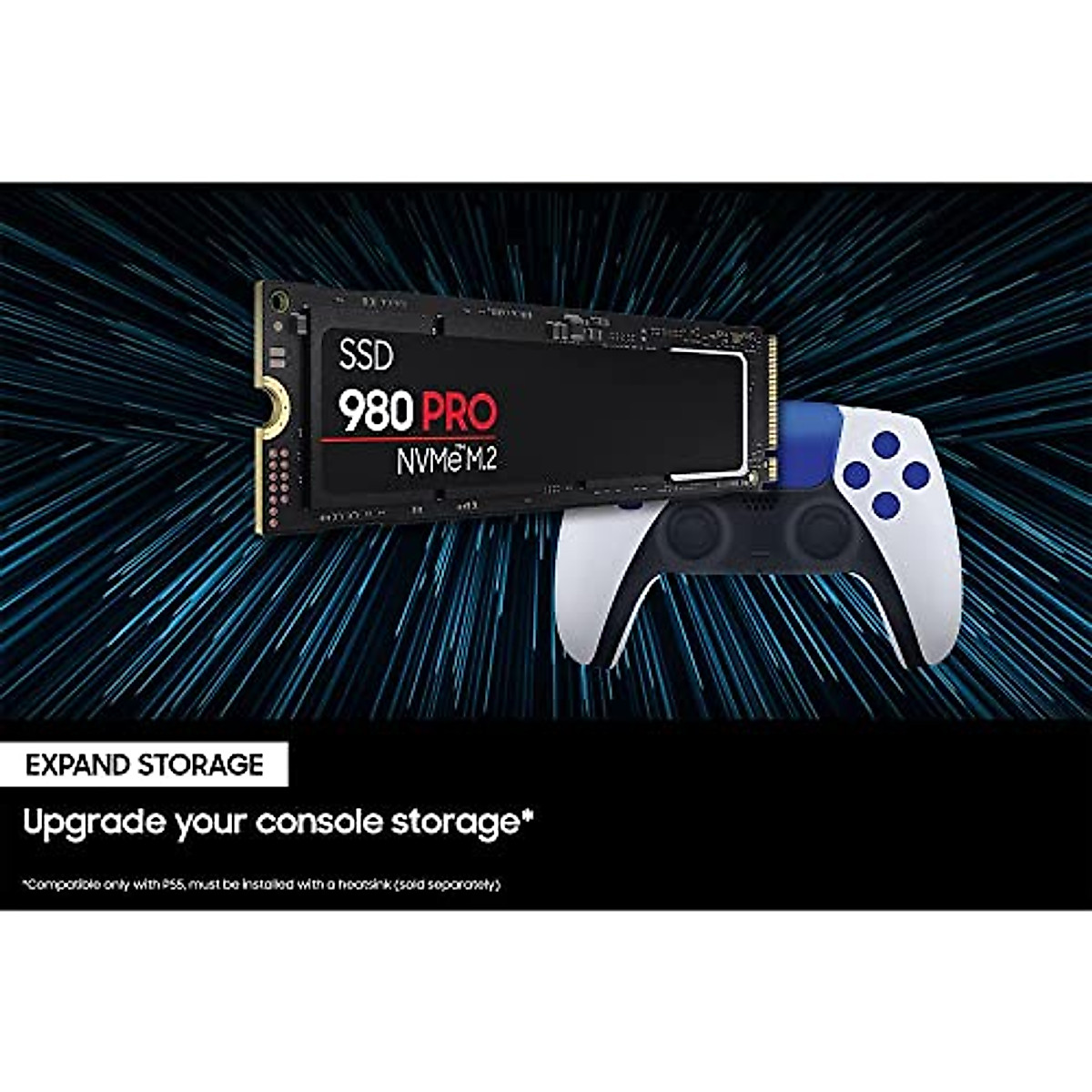 Samsung MZ-V8P1T0B/AM 980 PRO PCIe 4.0 NVMe SSD 1TB Bundle with 1 YR CPS Enhanced Protection Pack