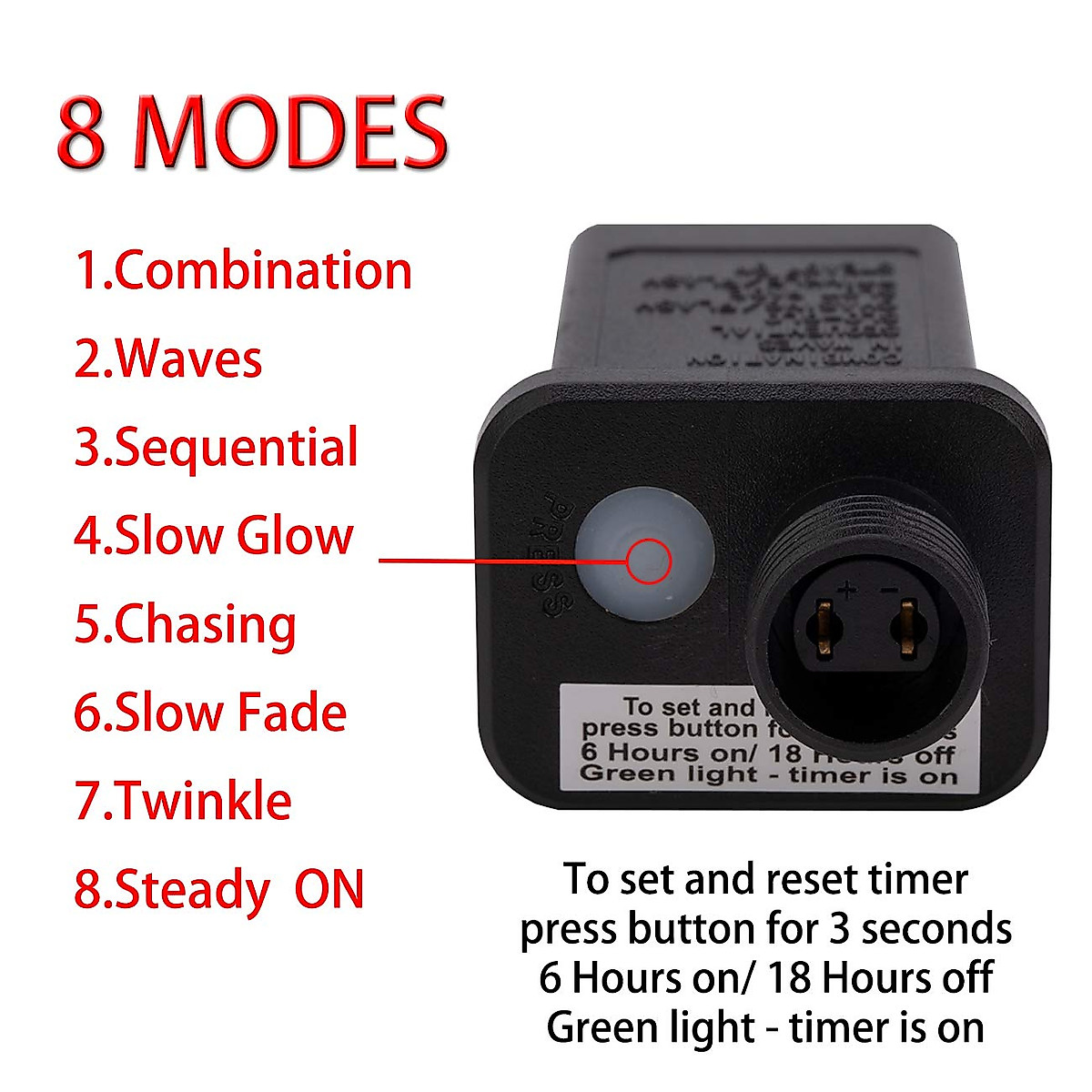 AWQ 400LED 32Ft Icicle Lights Curtain Fairy Light Christmas String Lights Outdoor Dripping Lights 8 Modes for Christmas Thanksgiving Wedding Party Home Bedroom Indoor Outdoor Decor (White)