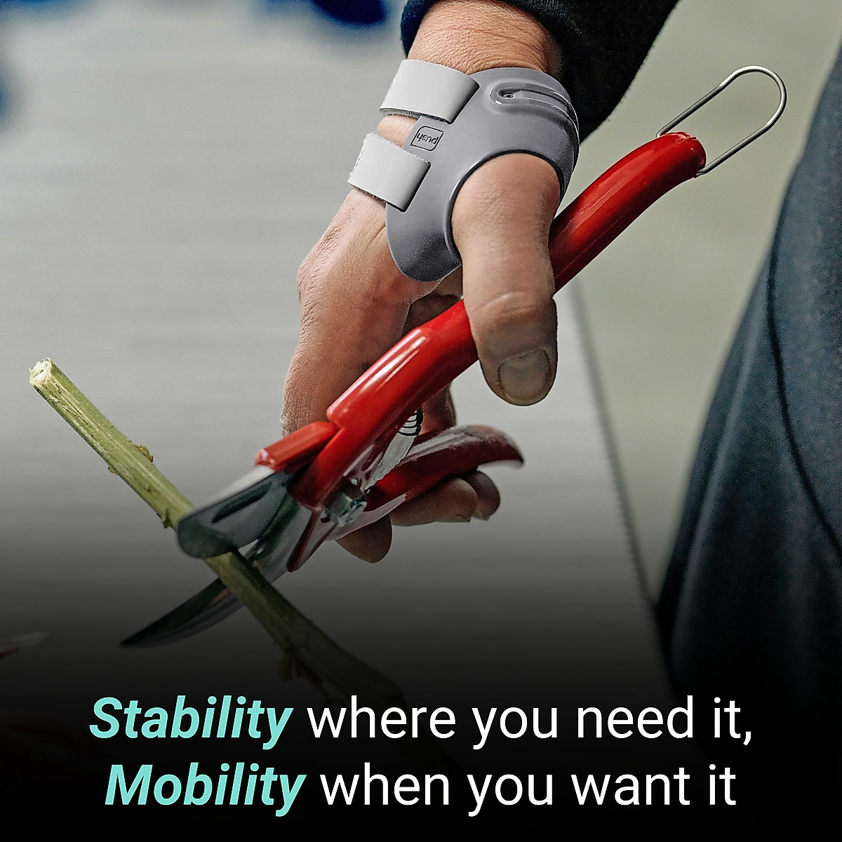 PUSH MetaGrip CMC Thumb Brace for Osteoarthritis CMC Joint Pain. Stabilizes Thumb CMC Joint Without Limiting Hand Function. (Left, Small)