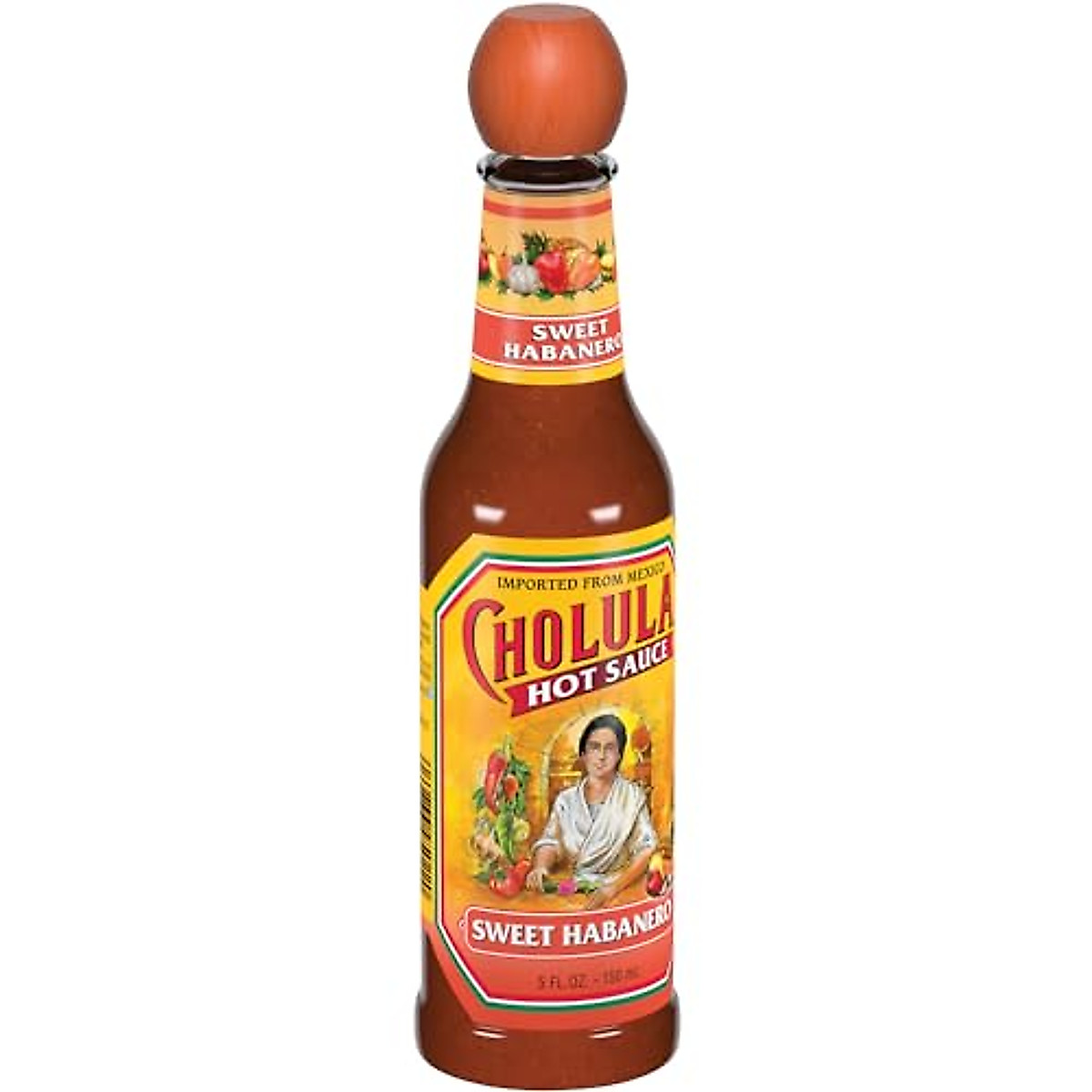 Cholula Sweet Habanero Hot Sauce, 5 fl oz