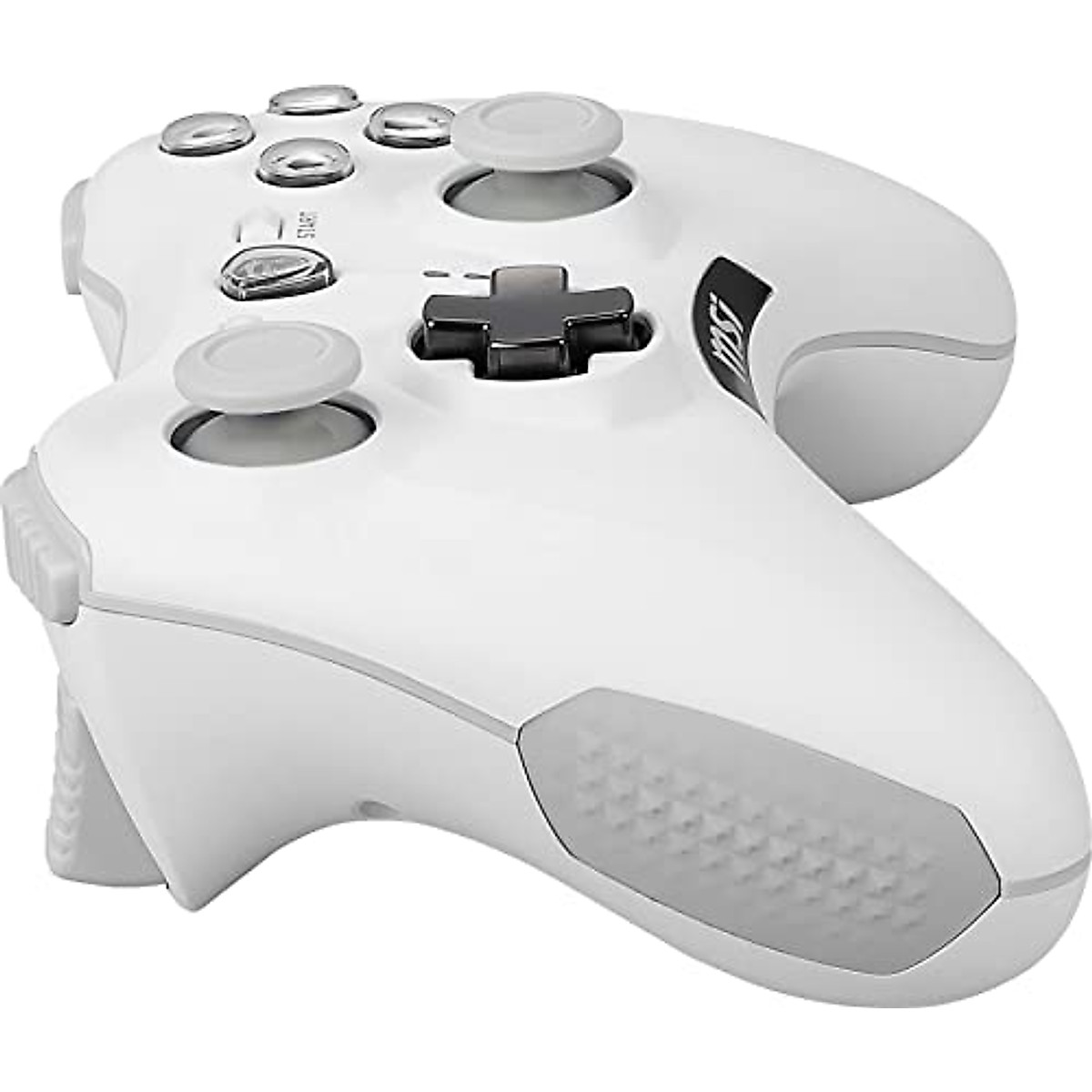 MSI Force GC30V2 White Wireless Gaming Controller, Dual Vibration Motors, Dual Connection Modes, Interchangable D-Pads, Compatible with PC & Android