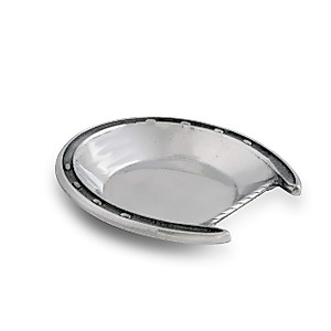 Arthur Court Designs Aluminum Lucky Horseshoe Nut Candy Bowl 5.25 inch Long