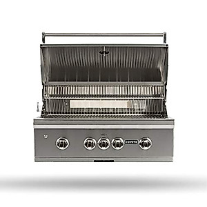 Coyote S-Series 36-Inch 4-Burner, Built-in Natural Gas Grill - C2SL36NG