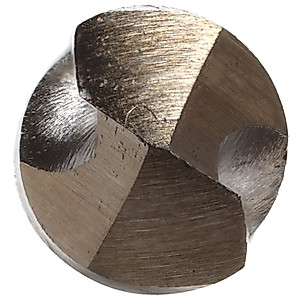 Precision Twist R10CO Cobalt Steel Jobber Drill Bit, Bronze Oxide Finish, Round Shank, Spiral Flute, 135 Degree Point Angle, 3/8" (Pack of 6)